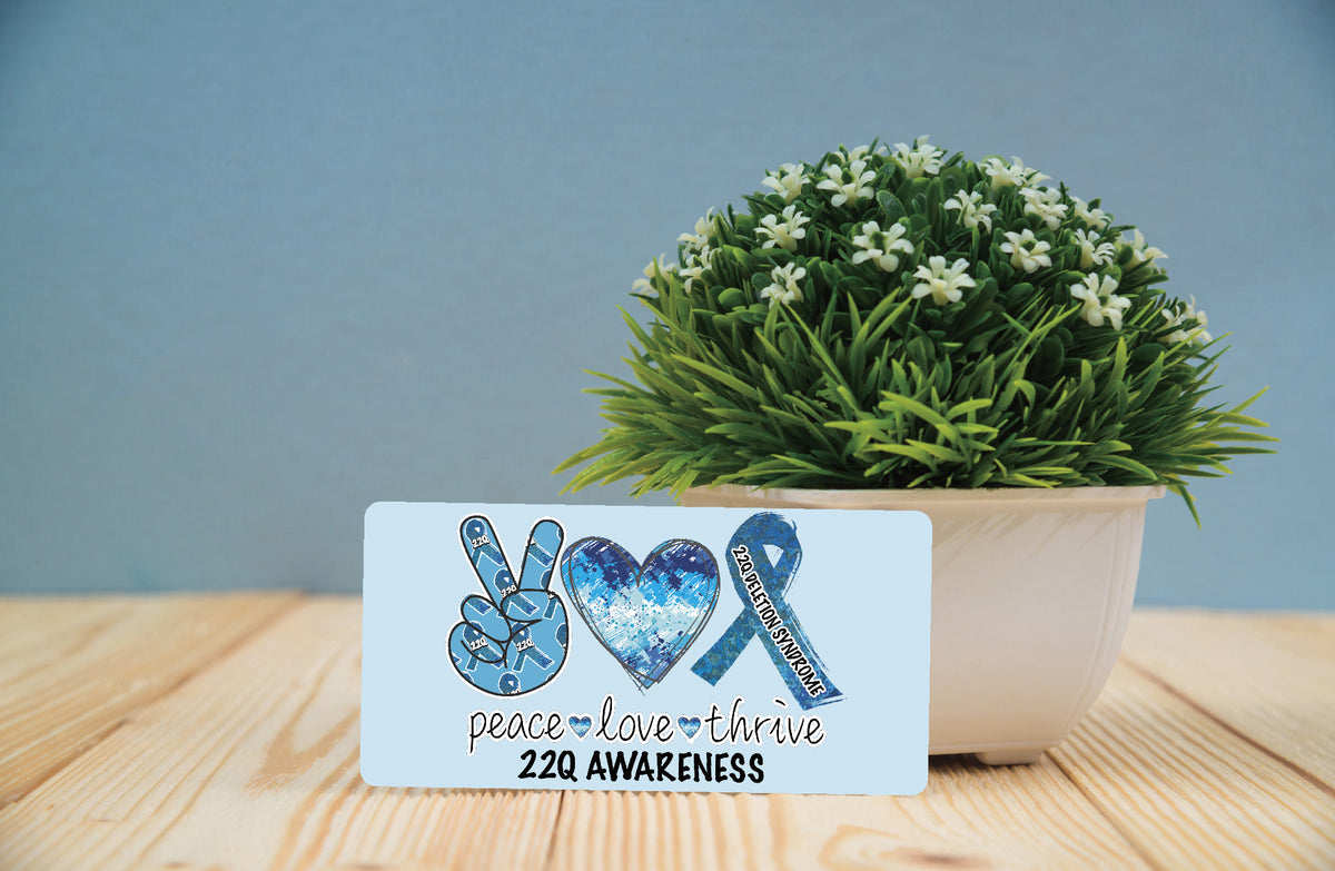 22Q Syndrome Awareness Wreath Sign — Potter's Printing