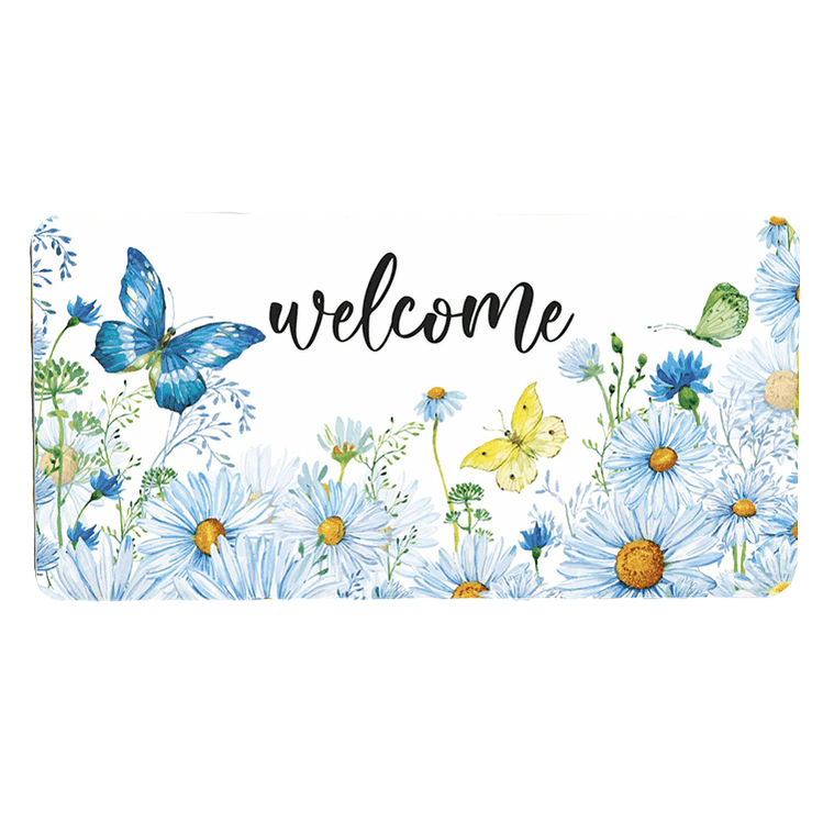 'Daisies' Decorative Welcome Sign — Potter's Printing